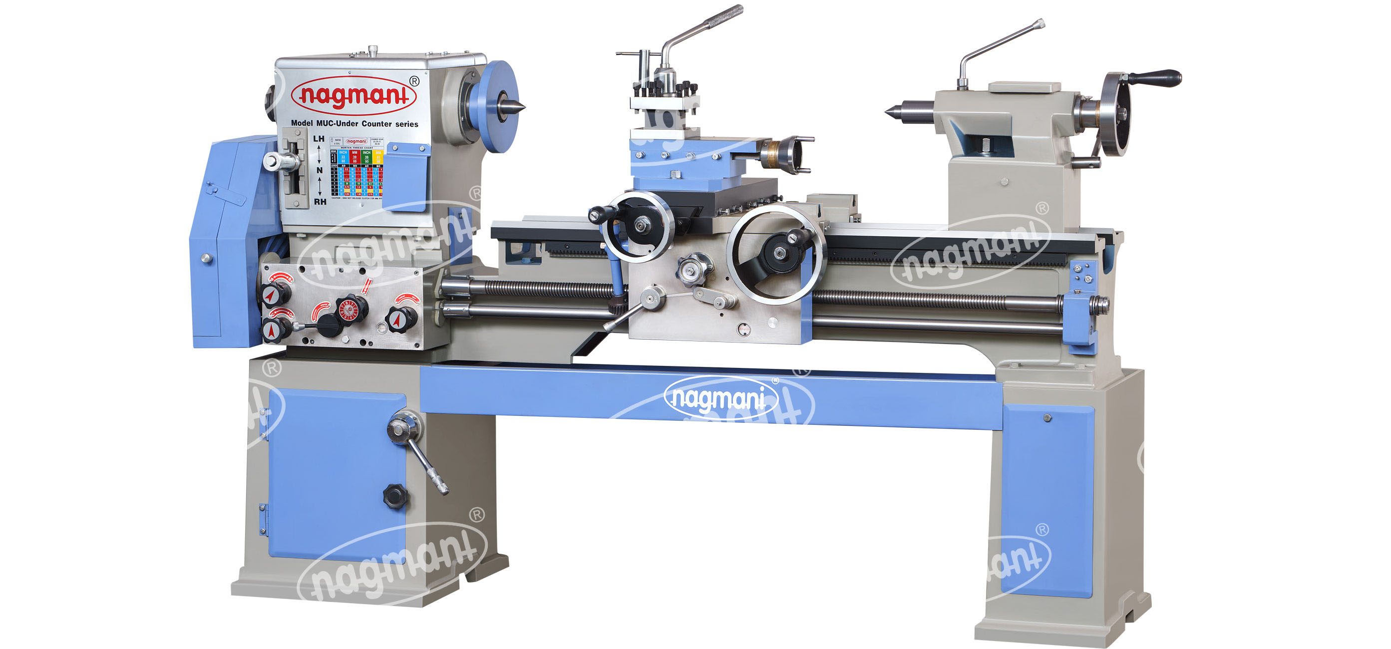 Medium Under Counter Lathe Machine from Nagmani Lathe